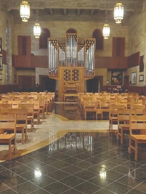 In the Wind: designing an organ for a space