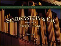 New Schoenstein organ